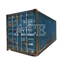 China Chinese Stock Cargo Worthy 20ft Used Shipping Containers Internal Dimensions 5.899 x 2.352 x 2.393M 10 Years Around for sale