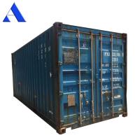 China Chinese Stock Cargo Worthy 20ft Used Shipping Containers Internal Dimensions 5.899 x 2.352 x 2.393M 10 Years Around for sale