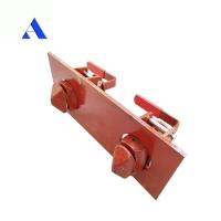 China Semi Trailer Double Container Trailer Twistlock Twist Lock Front Pin Lock Trailer Parts Red and Black for sale
