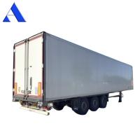 China 13 Ton Axle Alex Thermo King Refrigerator 53ft Insulated Van Box Semi-Trailer Truck Trailers for Transportation Needs for sale