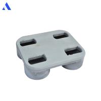 China Container ISO Twistlock Socket Flush Foundations with 7.50kgs Single Type and 500 KN M.B.L.Tension Capacity DNV GL Certified for sale