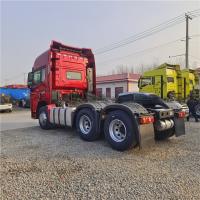 China 4x2 Tractor Head Truck Engine Emission Standard Diesel Fuel Type 6x4 Tractor Trailer for 10 Tires Sale for sale
