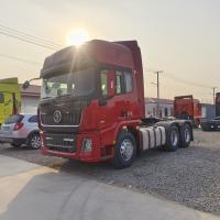 China 4x2 Tractor Head Truck Engine Emission Standard Diesel Fuel Type 6x4 Tractor Trailer for 10 Tires Sale for sale