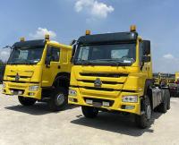 China 450HP 600L Fuel Tank Left Euro 2 Semi Trailer 6X4 Heavy Truck Tractor Head Diesel Fuel Automatic Manual Transmission for sale
