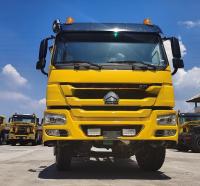 China 450HP 600L Fuel Tank Left Euro 2 Semi Trailer 6X4 Heavy Truck Tractor Head Diesel Fuel Automatic Manual Transmission for sale
