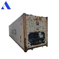 China Second Hand 40ft Carrier Refrigerator Containers Used 40 Feet Reefer Containers with T Shape Floor for sale