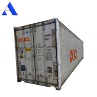 China Second Hand 40ft Carrier Refrigerator Containers Used 40 Feet Reefer Containers with T Shape Floor for sale