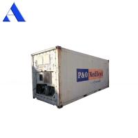 China 20ft Used Refrigerated Freezer Container in Dubai External Dimensions 6058x2438x2591mm and Customized for sale