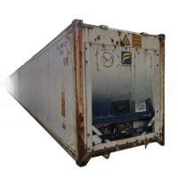 China Used 20ft Refrigerated Reefer Cargo Container with External Dimensions 6058 x 2438 x 2591 mm for sale
