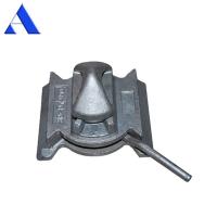 China Casting Steel Dovetail Bottom TwistLock 45 degree or 55 degree ISO Shipping Container Twist lock M.B.L Shear 420KN for sale