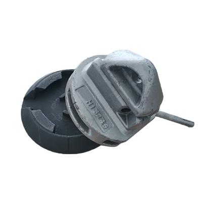China Container Lashing Parts Materials Breech Base Shipping Container Bottom Twist Lock for Long-lasting Retrofit/Upgrade for sale