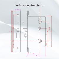 China Apartment Hotel Smart Locks Aluminium Alloy RFID Card TT Lock Bluetooth Access for sale