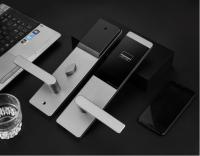 China TT Lock Smart Hotel Digital Door Lock Aluminium Alloy RFID Card Mechanical Key Access for sale