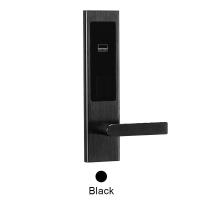 China Noise Proof Hotel Smart Locks Half Auto Intelligent Smart Home Door Handle Lock for sale