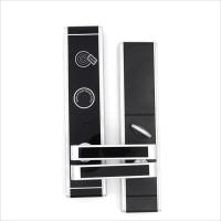 China Silver Zinc Alloy Hotel Smart Locks RFID Card Mechanical Key Unlock Lightweight for sale