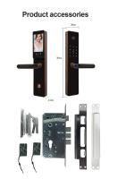 China TH-698C Smart Front Door Locks With Camera For Home Hotel Apartment Office for sale