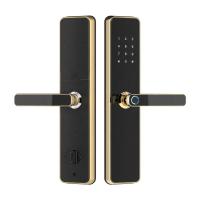 China SUS 304 Stainless Steel Front Door Lock Biometric Code Card Key Access for sale