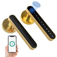 China Aluminium Alloy Smart Code Door Lock TTLock Office Digital Smart Door Lock for sale
