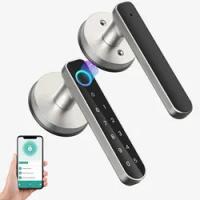 China Password Fingerprint Key TTLock Digital Door Lock Semi Conductor For Hotel for sale