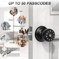 China Office Deadbolt Code Interior Door Smart Lock Automatic Button Switch Silent Mode for sale