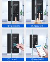 China TTLock Punch Free Office Digital Door Lock Biometric Smartphone Card Code Access for sale