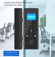 China Full Auto Tuya Wireless Remote Control Door Lock Biometric Password Card Unlock for sale