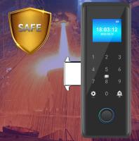 China Full Auto Tuya Wireless Remote Control Door Lock Biometric Password Card Unlock for sale