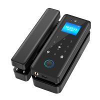 China 3D Face Recognition Door Lock Tuya Remote Control Punch Free Smart Office Door Lock for sale