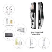 China High Class Tuya App Door Lock Biometric Fingerprint Digital Code Card Unlock for sale