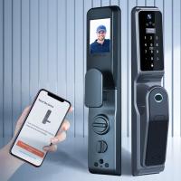 China Full Auto Tuya App Door Lock Card Code Key Access 3D Fingerprint Keyless Unlock for sale