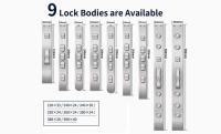 China Full Auto Face Recognition Door Lock Tuya Anti Peep Smart Password Front Door Lock for sale