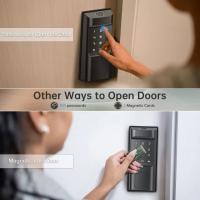 China Digital Deadbolt Smart Door Lock Fingerprint Password IC Card Unlock For Home for sale