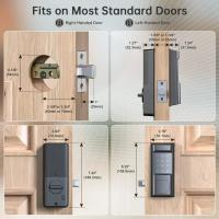 China Digital Deadbolt Smart Door Lock Fingerprint Password IC Card Unlock For Home for sale