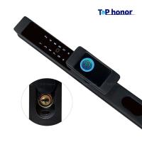 China Gold Bridge Cut Tuya App Door Lock Remote Control Fingerprint Code Card Key Lock for sale