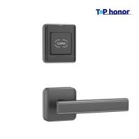 China Swipe Card Smart Hotel Electronic Lock Aluminum Alloy RFID Card Door Lock for sale