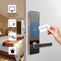 China Electronic Hotel Smart Locks Aluminium Alloy RFID Card Smartphone TT Lock Access for sale