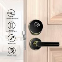 China Hotel Apartment Rent Room Smart Security Door Lock RFID Card Intelligent Lock for sale