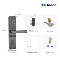 China TTLock Smart Hotel Electronic Door Locks Digital Password Card Mechanical Access for sale