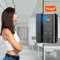 China Digital Automatic Face Recognition Door Lock Tuya Fingerprint Password IC Card Access for sale
