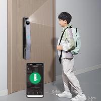 China Tuya Fingerprint Biometric Face Recognition Door Lock Smart Password Card Key Access for sale