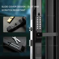 China Mechanical Smart Sliding Door Lock Waterproof Anti Freezing Outdoor Gate Smart Lock for sale