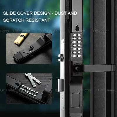 China Mechanical Smart Sliding Door Lock Waterproof Anti Freezing Outdoor Gate Smart Lock for sale