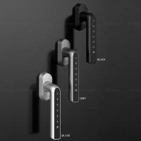 China Aluminium Window Smart Lock Digital Password Anti Peep Code Mechanical Unlock for sale