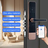 China Digital Password Apartment Smart Door Lock TTLock Fingerprint IC Card Access for sale