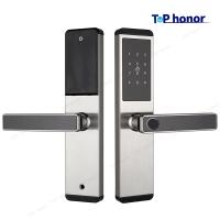China TH522 Apartment Smart Door Lock With Fingerprint Code IC Card Key TTLock Unlock for sale