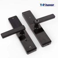 China TH522 Apartment Smart Door Lock With Fingerprint Code IC Card Key TTLock Unlock for sale