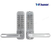 China Courtyard Gate Mechanical Code Smart Sliding Door Lock Security With Single Latch Mortise for sale