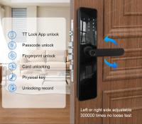China High Security Smart Fingerprint Door Lock Intelligent Magnetic Swipe Access Control for sale