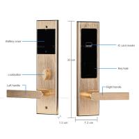 China Profile Aluminum Smart Card Hotel Door Lock OEM for sale