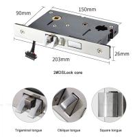China Profile Aluminum Smart Card Hotel Door Lock OEM for sale